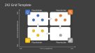 Template for 2x2 Matrix PowerPoint - SlideModel