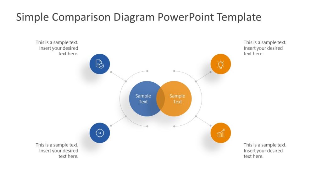 2 Steps Comparison PowerPoint - SlideModel