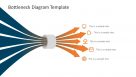 Bottleneck PowerPoint 5 Steps Diagram - SlideModel