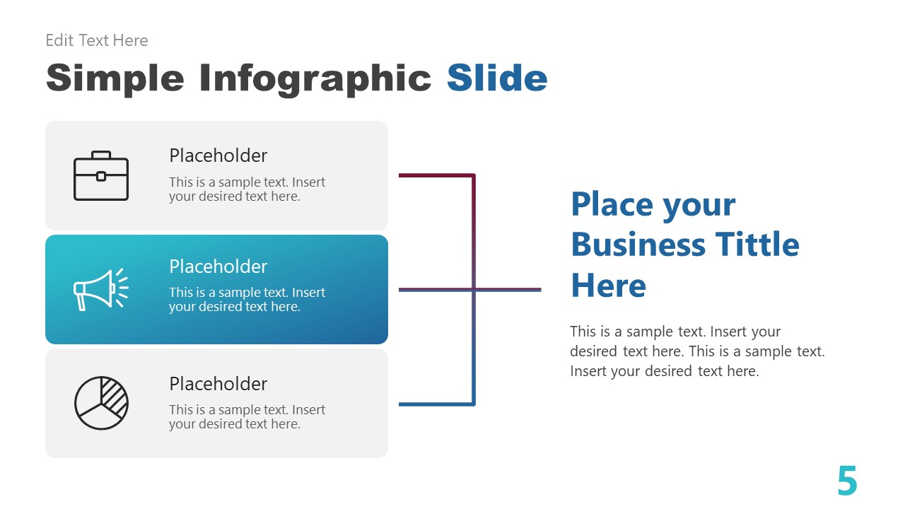 Free Simple Business Executive PowerPoint Template & Google Slides