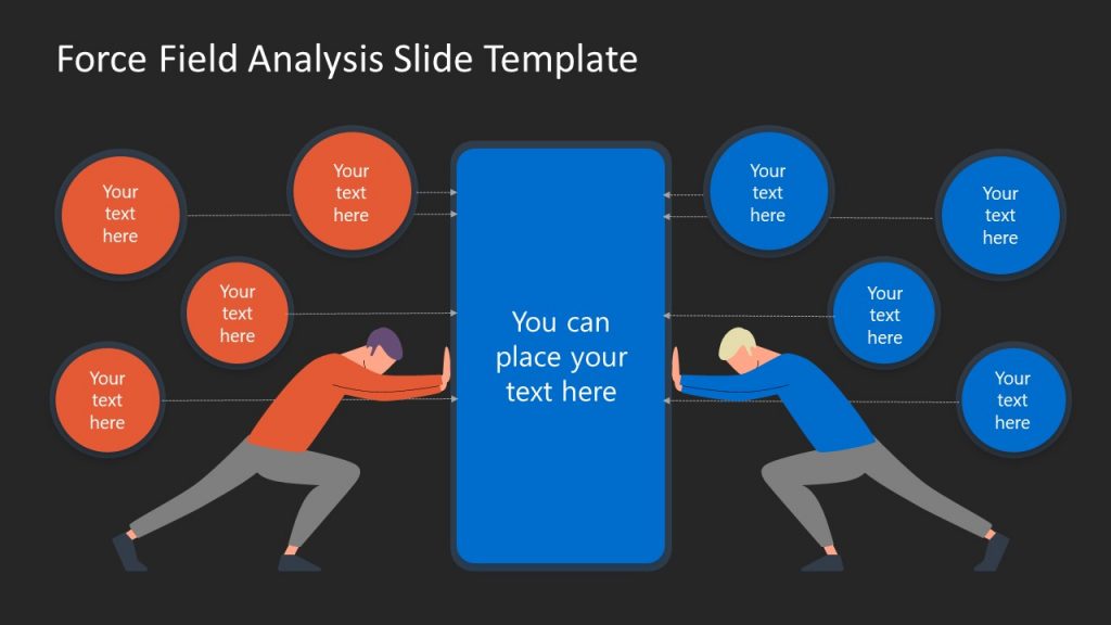 Force Field Analysis Human Characters Slide - SlideModel