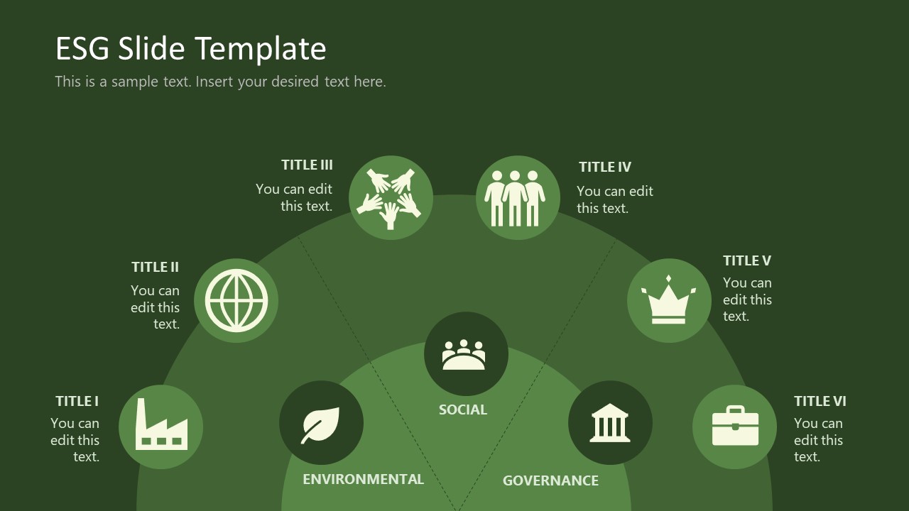 Free ESG Slide Template For PowerPoint Google Slides