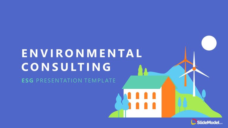 Free Environmental Consulting Template - Cover Slide - SlideModel
