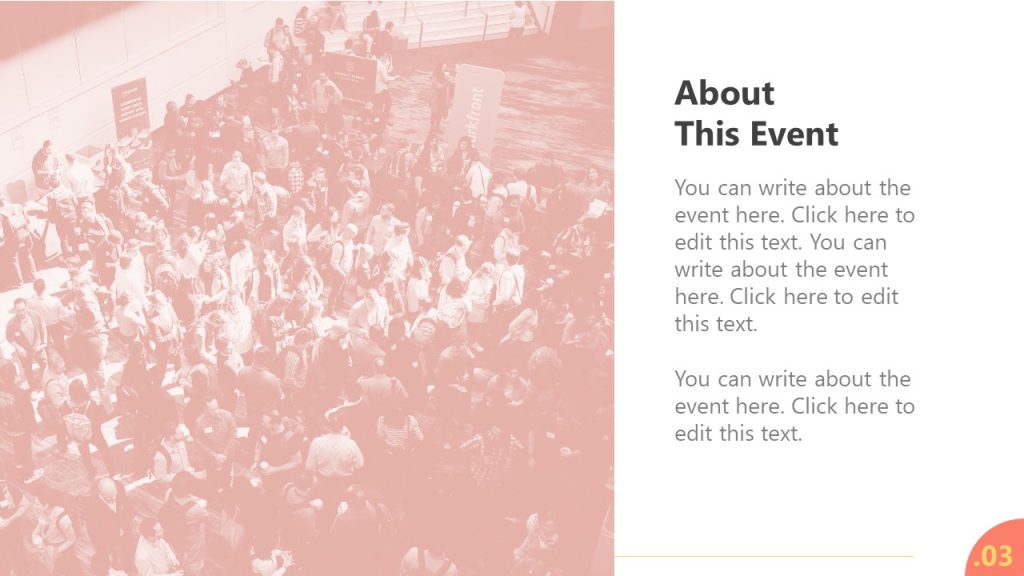 Image Slide for About Event Discussion - SlideModel