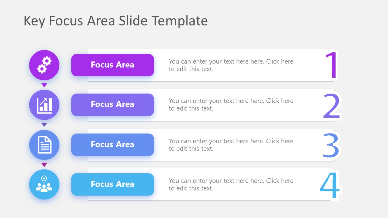 Free Key Focus Area PowerPoint Template Google Slides