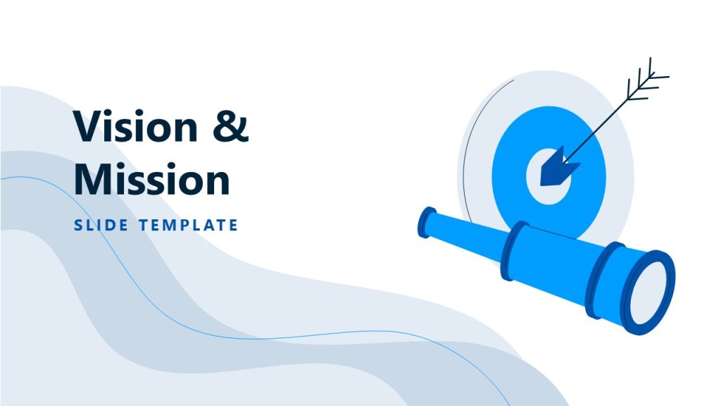 Title Slide - Vision and Mission Presentation Template - SlideModel