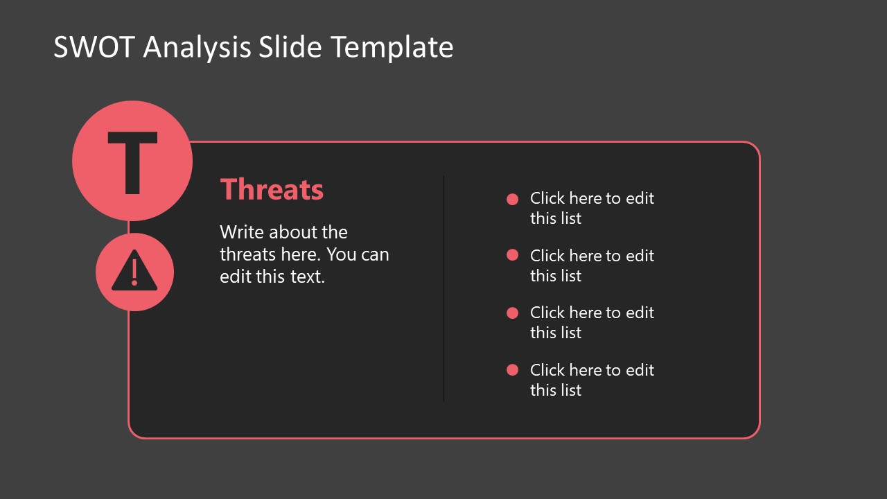 Free Editable SWOT Analysis Slide Template for PowerPoint & Google Slides