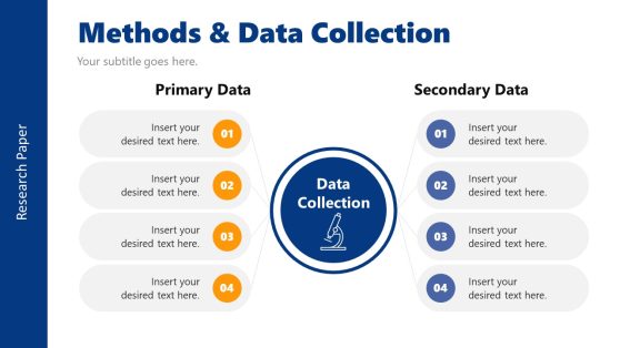 Methods & Data Collection PPT Template Slide - SlideModel