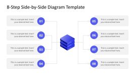 Editable 8 Step Process Diagram for Presentation - SlideModel
