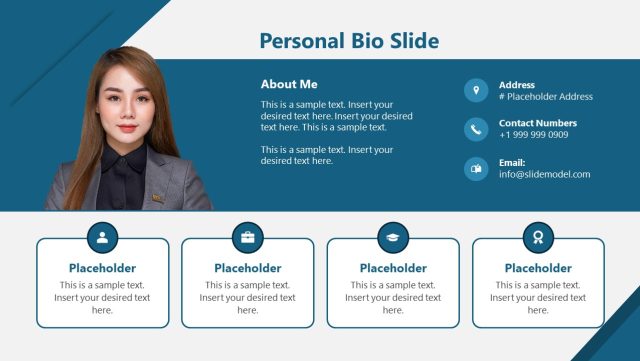 Free Personal Bio Template for PowerPoint - SlideModel