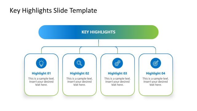 Free Key Highlights Presentation Template - SlideModel