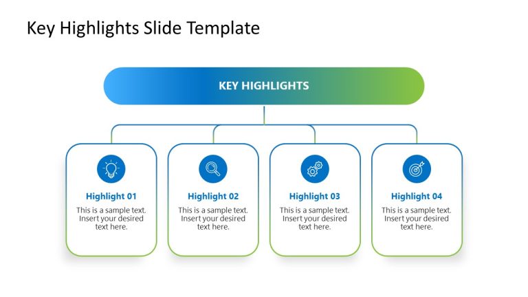 Free Key Highlights Presentation Template - SlideModel