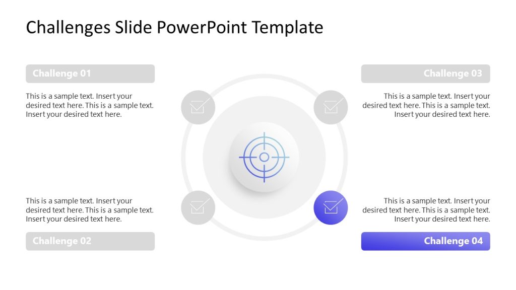Free Challenges Infographic PPT Slide - SlideModel