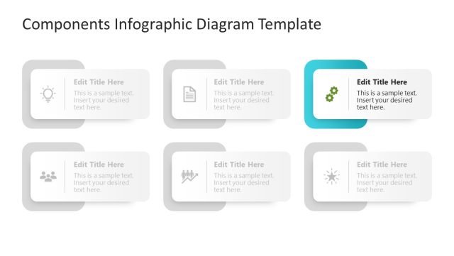 Free Components Infographic Template with Placeholder Text - SlideModel