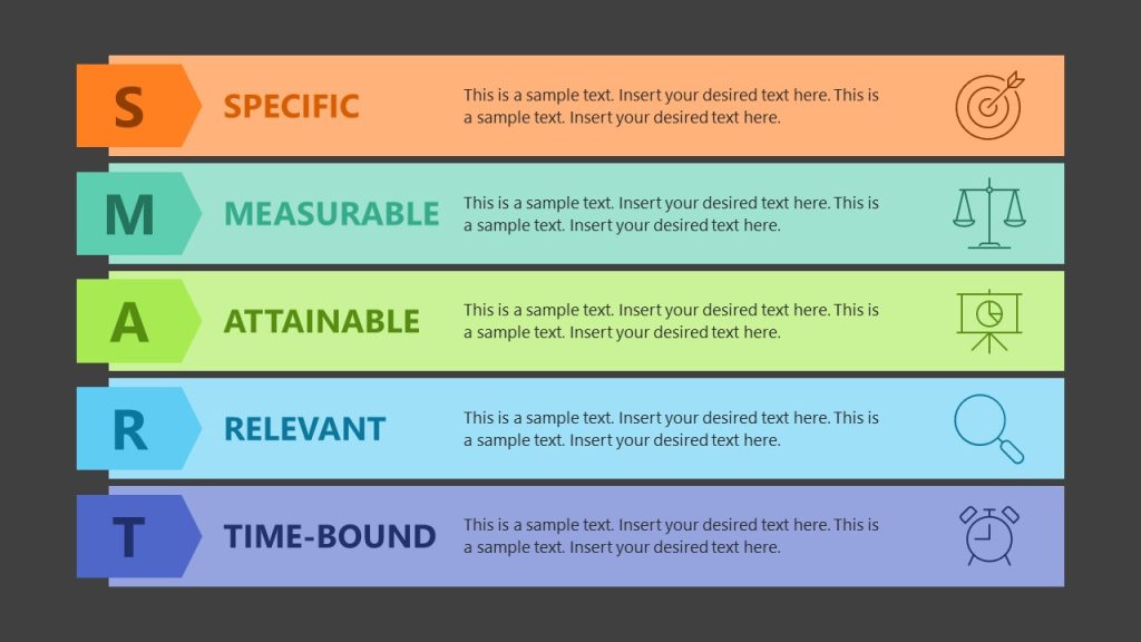 Cover Slide - Free SMART Goals Template - SlideModel