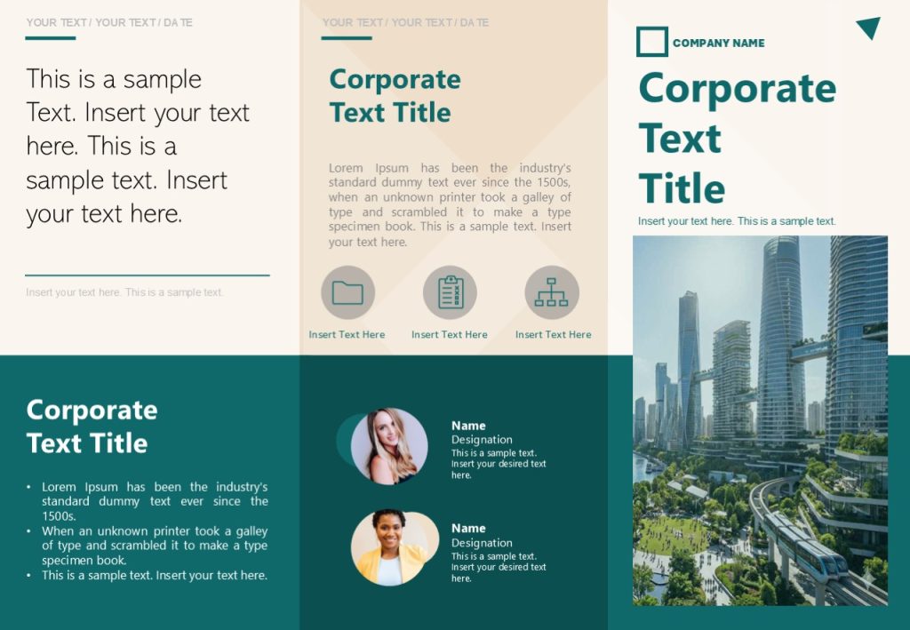 Free Business Brochure Presentation Slide - SlideModel