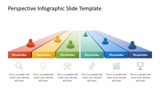 Free 6-Step Perspective Infographic PowerPoint Template