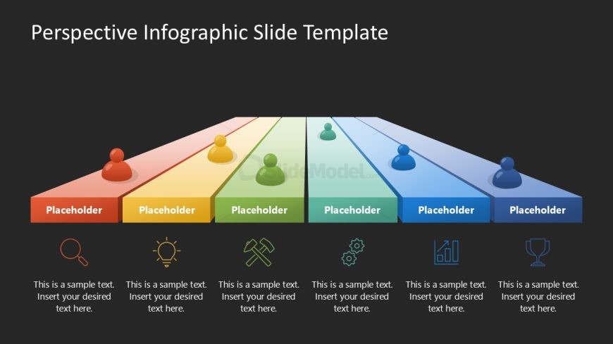 Free 6-Step Perspective Infographic Template Layout - SlideModel