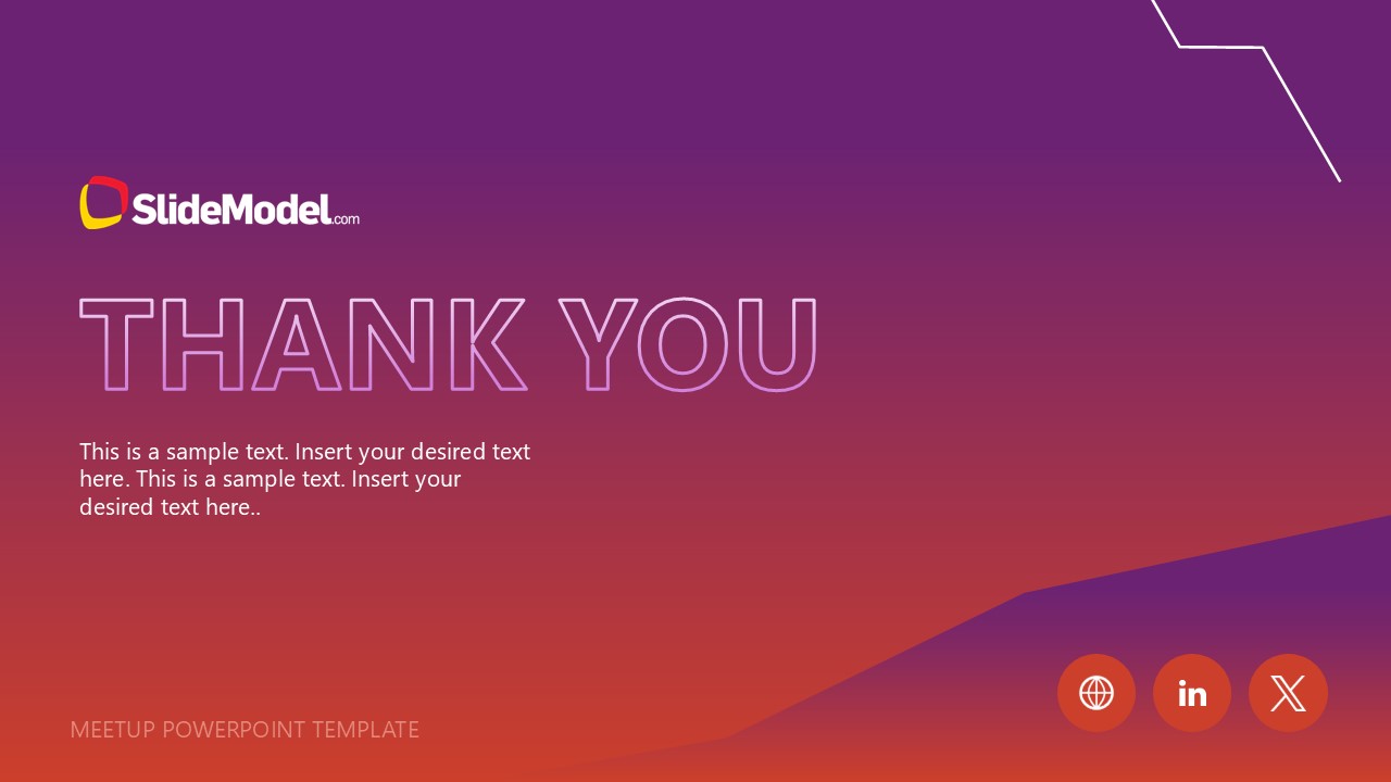Free Meetup PowerPoint Template