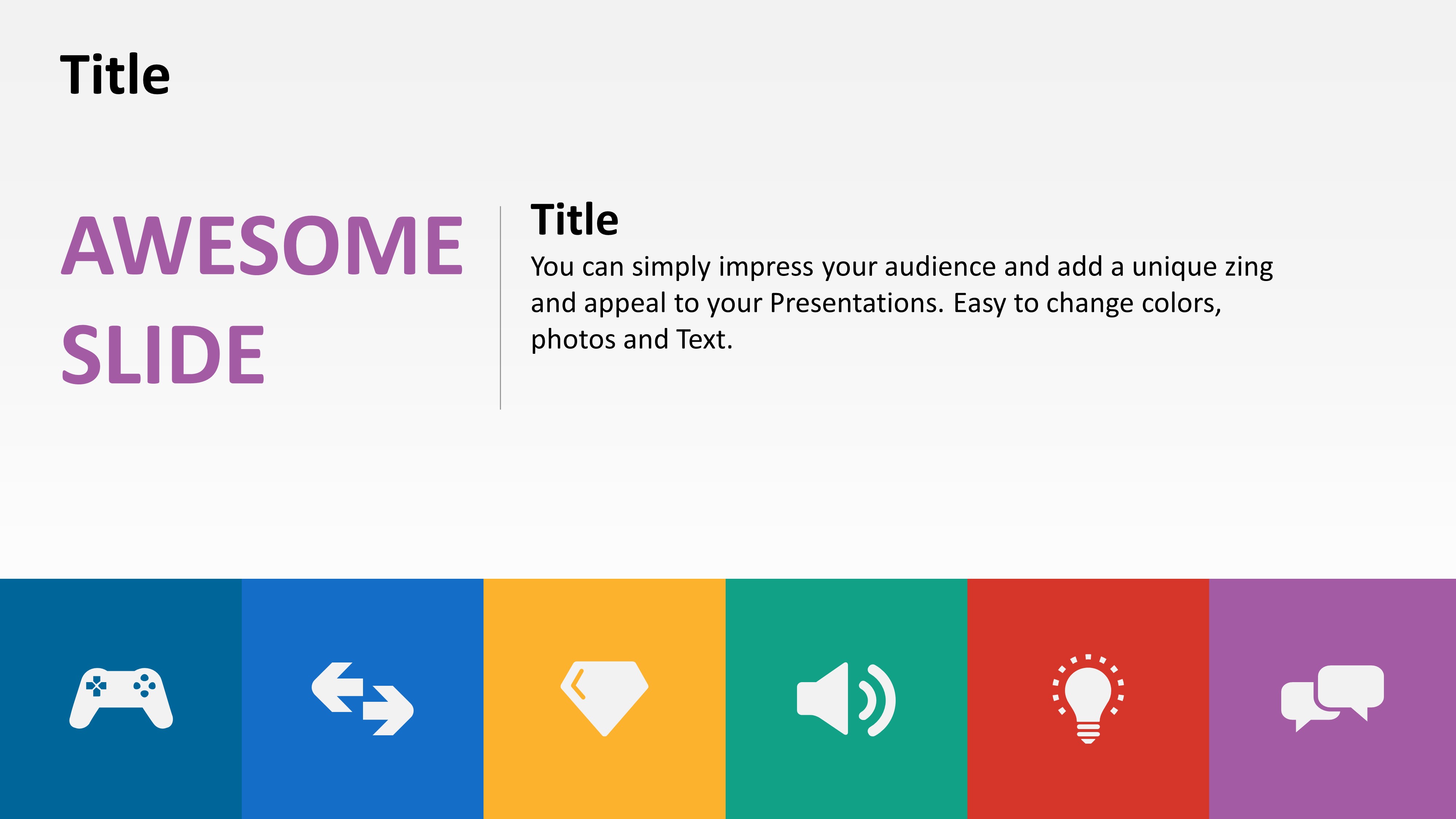 Animated General Purpose PowerPoint Template - SlideModel