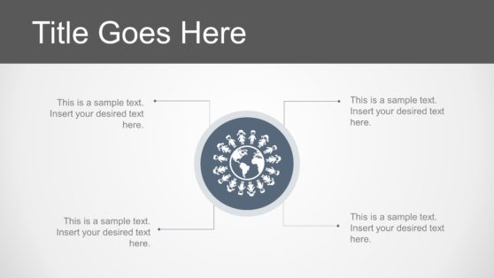 PPT Label Diagram for 4 Segments - SlideModel