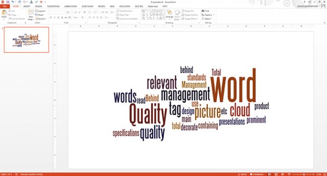 insert-tag-cloud-in-powerpoint-2013 - SlideModel