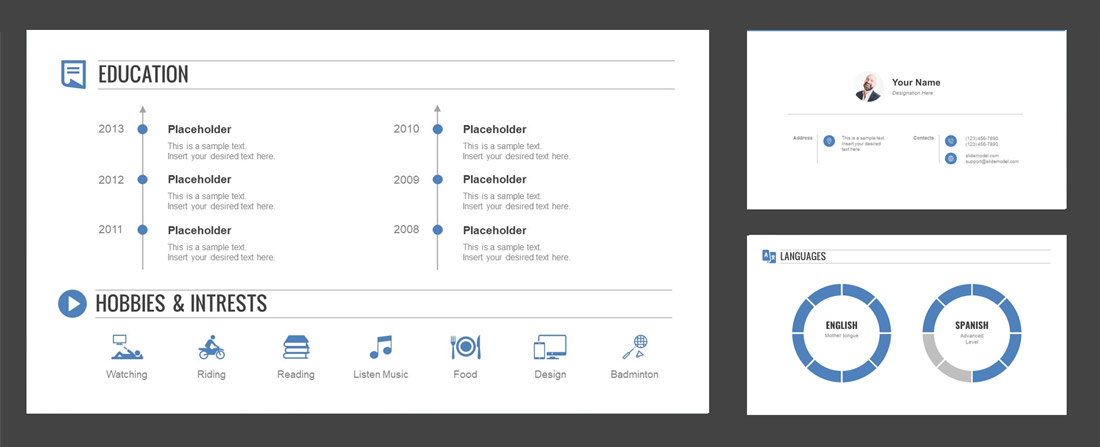 Example Of Interview PowerPoint Slide Design SlideModel